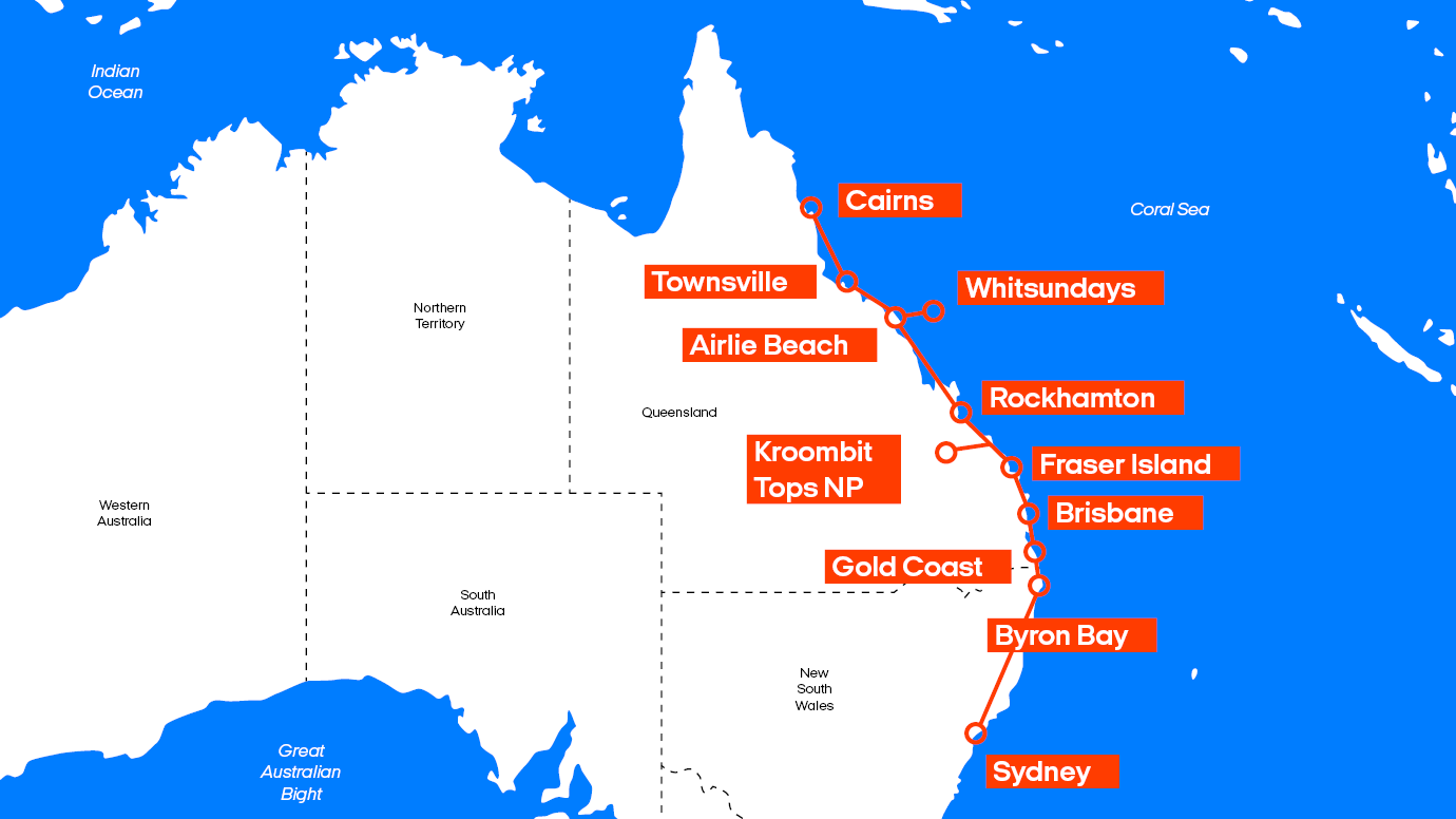 Road trip Australia | Road trip on the East Coast | KILROY